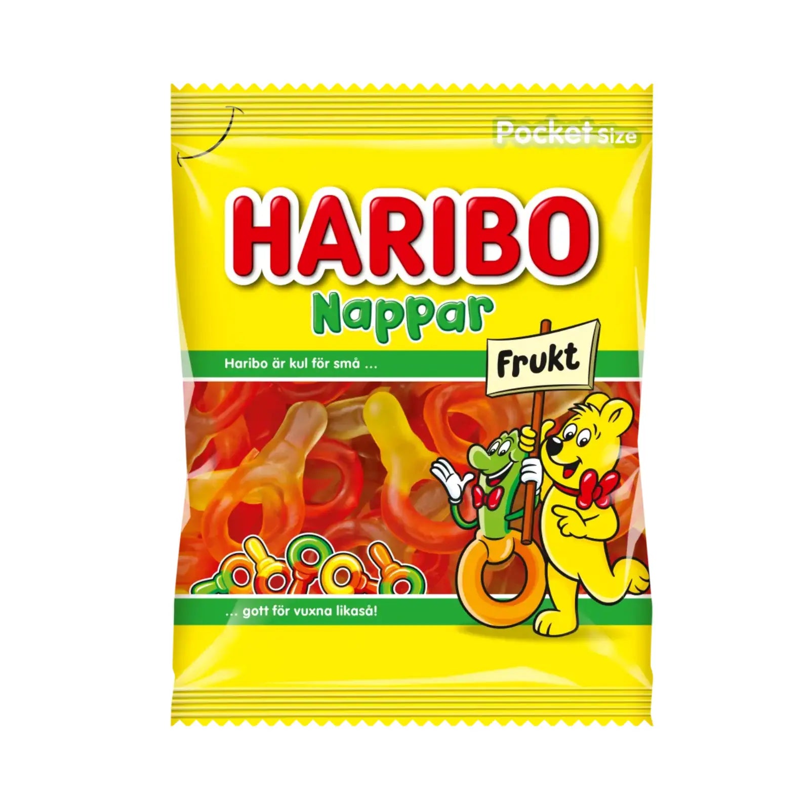 Haribo Fruity Pacifiers | Swedish Candy | Goodis